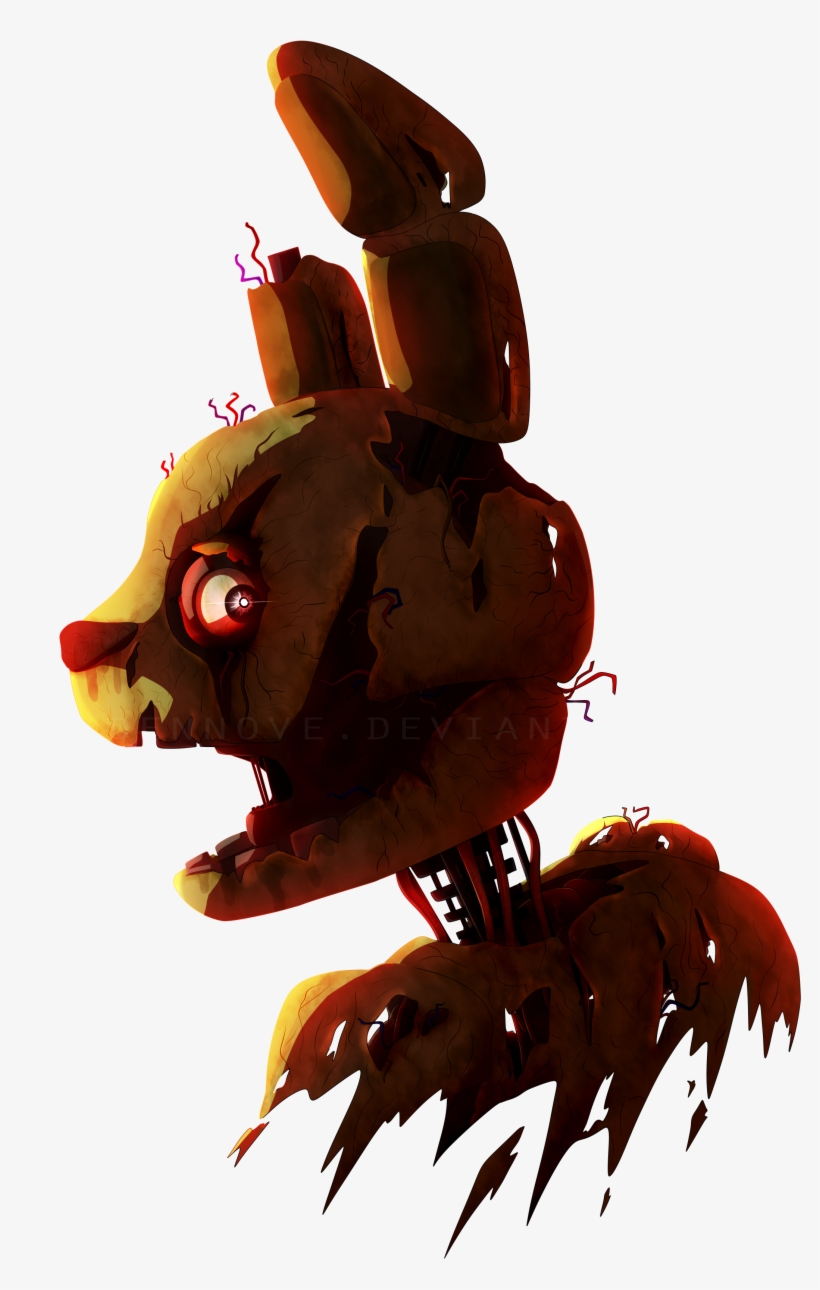 Download Springtrap - Springtrap Fanart Png | Transparent PNG Download ...