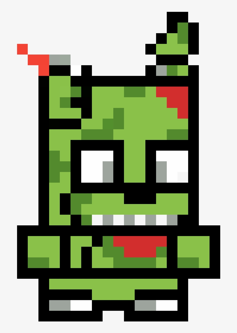 Download Spring Trap Pixel Art - Bonnie Fnaf 8 Bit | Transparent PNG ...