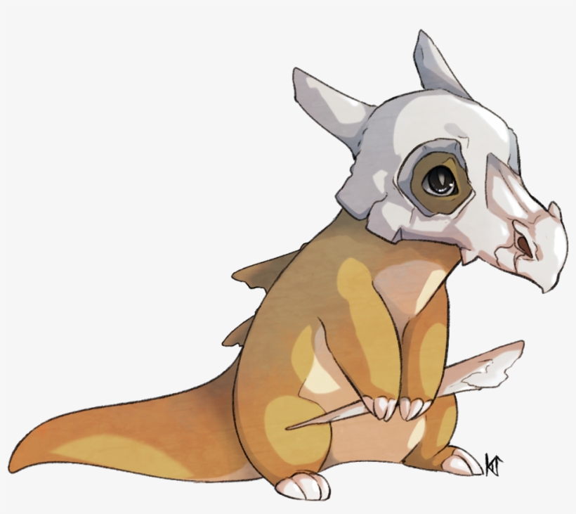 Cubone By Susiron - Digital Art PNG Image | Transparent PNG Free ...