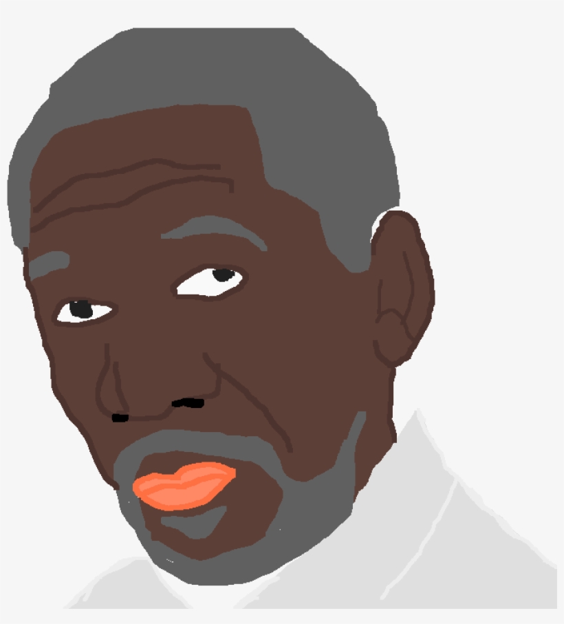 Morgan Freeman - Illustration PNG Image | Transparent PNG Free Download ...