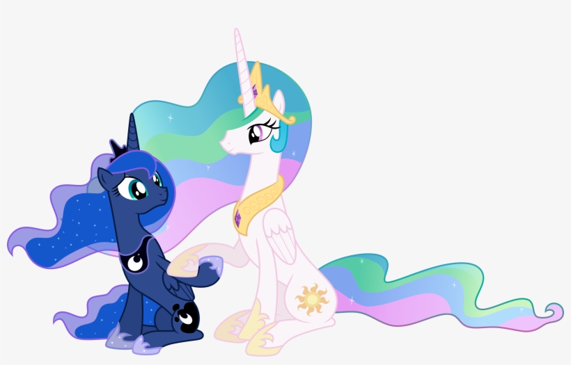 Princest By Jeatz - Mlp Four Princesses Vectors PNG Image | Transparent ...