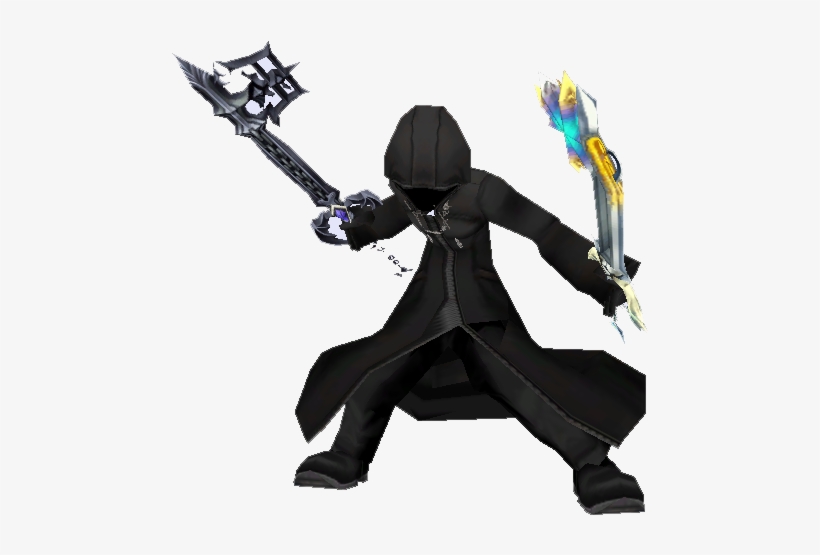 Download Minecraft Forums - Hooded Dual Wield Roxas | Transparent PNG ...