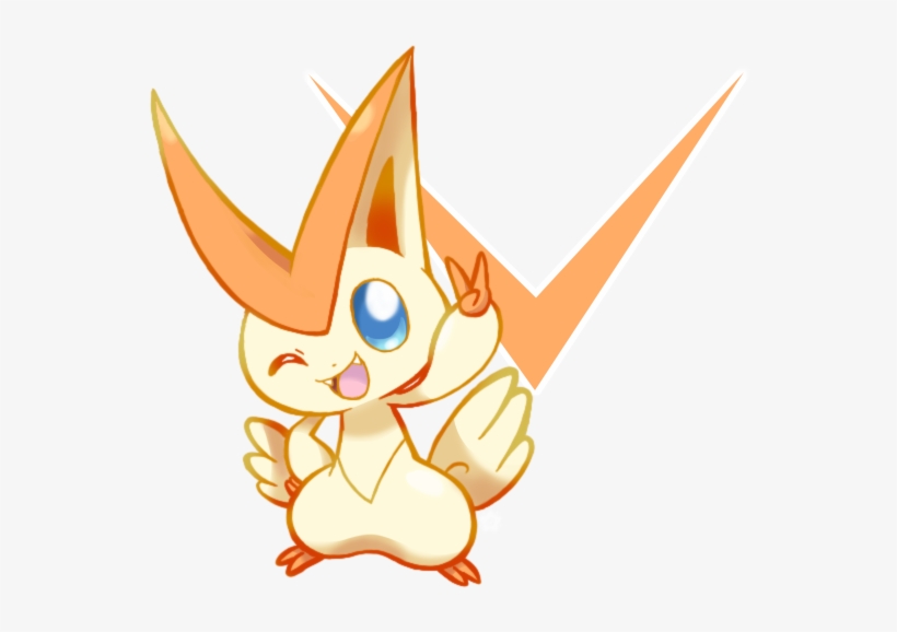 [ Img] - Victini Victory PNG Image | Transparent PNG Free Download on ...