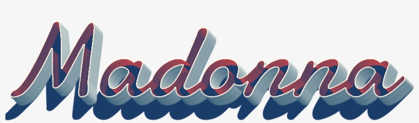 Madonna 3d Letter Png Name - Watson Name PNG Image | Transparent PNG ...