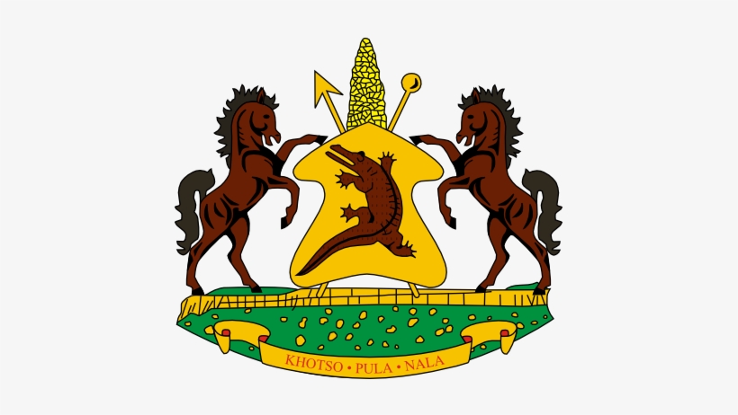 Free Vector Coat Of Arms Of Lesotho Clip Art - Lesotho Coat Of Arms PNG ...