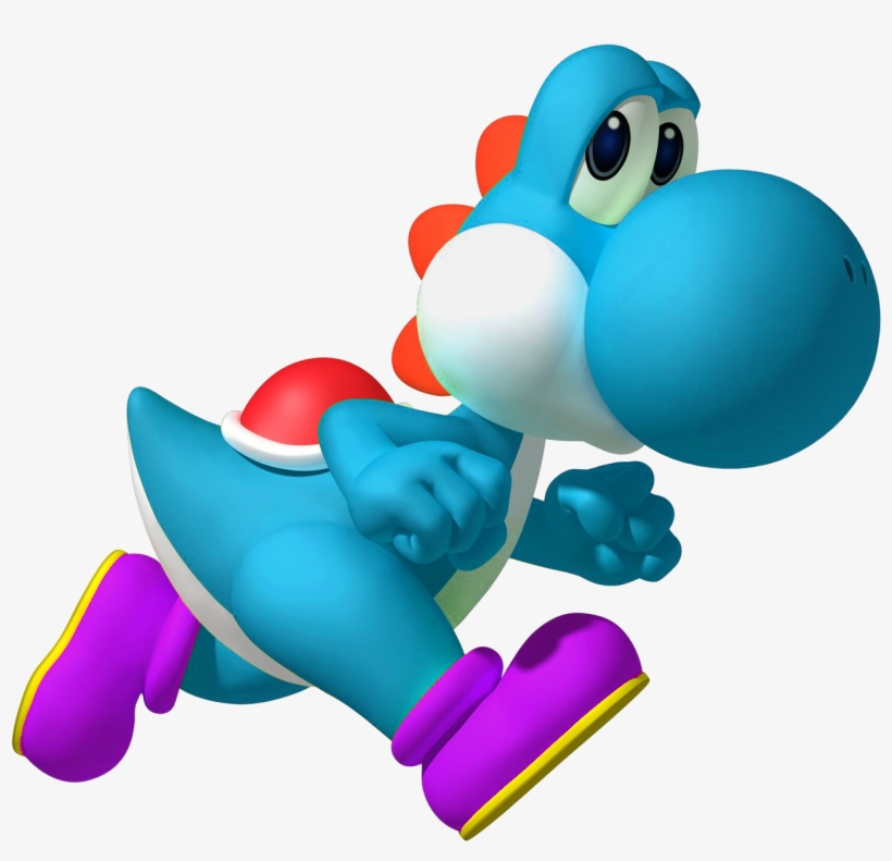 Download Fantendo, The Nintendo Fanon Wiki - Light Blue Yoshi Png ...