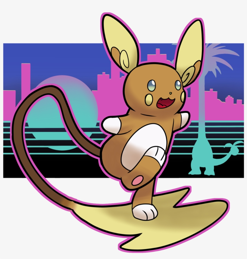 Download Alolan Raichu - Raichu | Transparent PNG Download | SeekPNG
