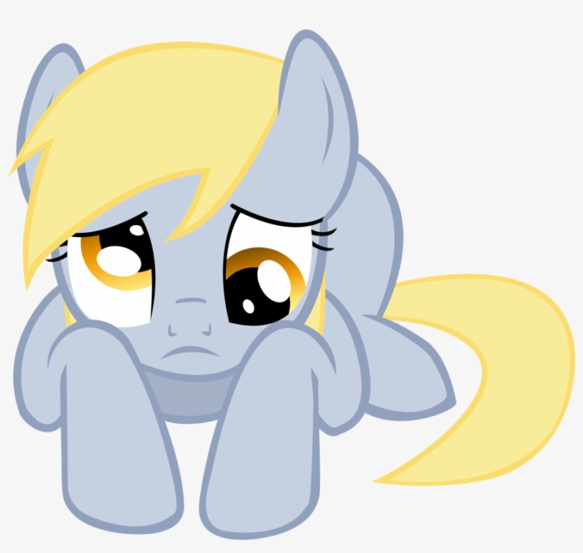 Download Derpy Confused Png Transparent Download - Mlp Derpy Sad ...