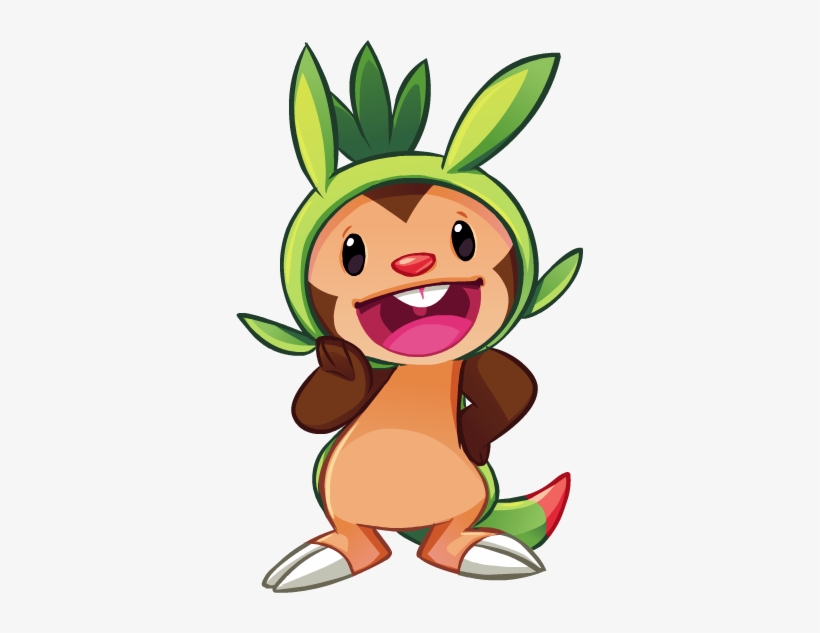 Pokemon Grass Starter Chespin - Pokemon With Buck Teeth PNG Image ...