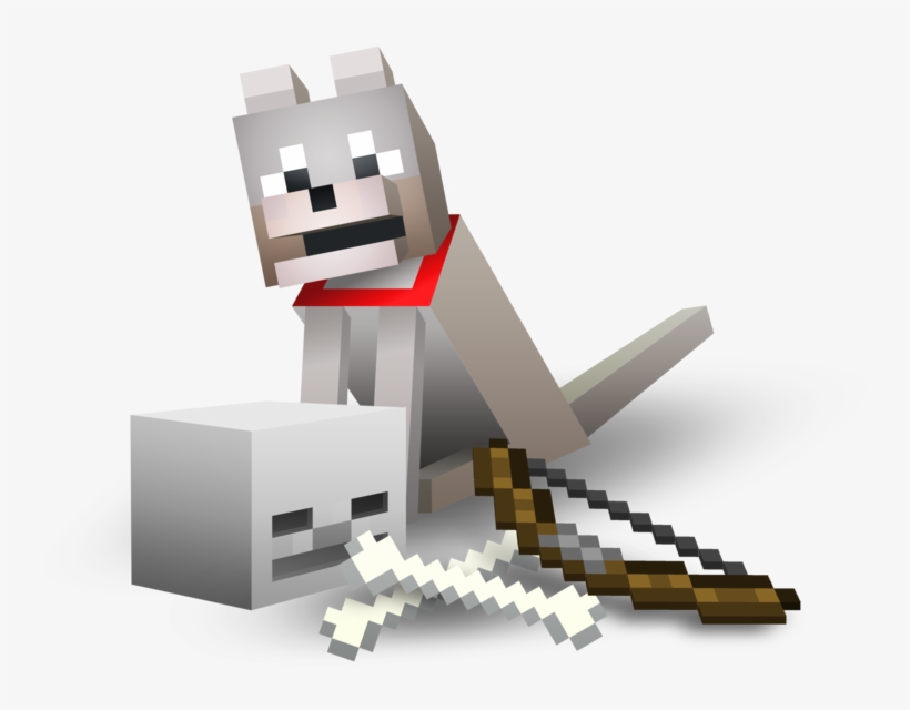 Minecraft Transparent Wolves - Minecraft Wolf Transparent PNG Image ...