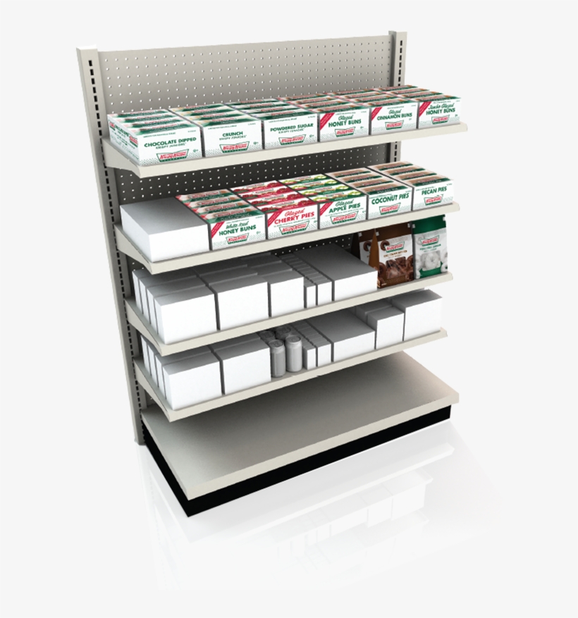 Krispy Kreme Doughnut Corporation Is A World-renowned - Shelving PNG ...