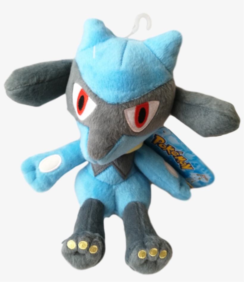 Download Official Pokemon 8" Riolu Plush - Stuffed Toy | Transparent ...