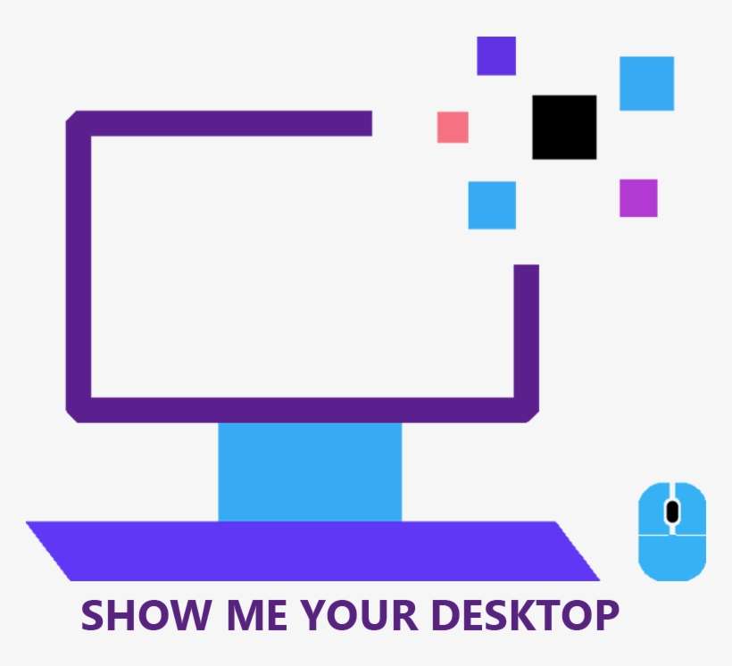 Show Me Your Desktop - Desktop Computer PNG Image | Transparent PNG ...