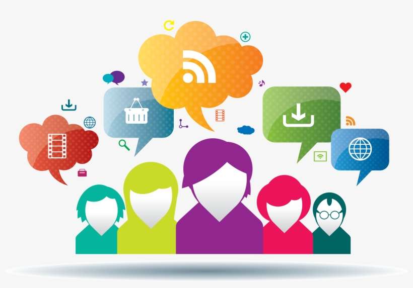 Social Media Background Png Download - Social Media Marketing PNG Image ...