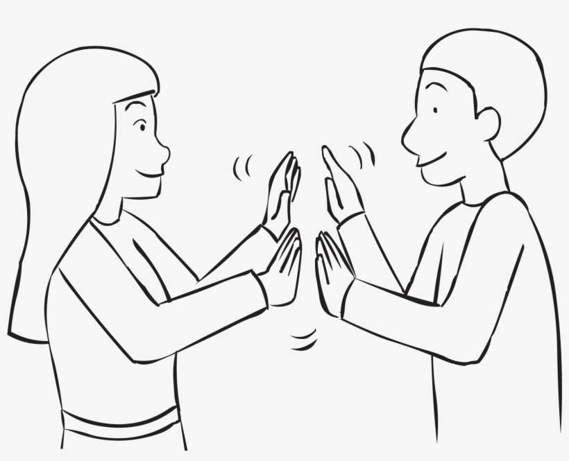 Clap With A Partner PNG Image | Transparent PNG Free Download on SeekPNG