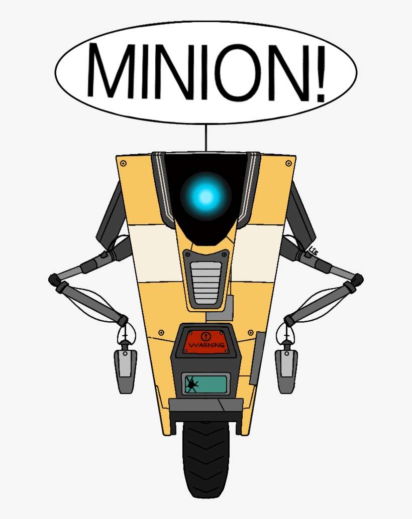 Borderlands 2 Claptrap Drawing