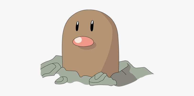 Download Pokemon-diglett - Diglett | Transparent PNG Download | SeekPNG