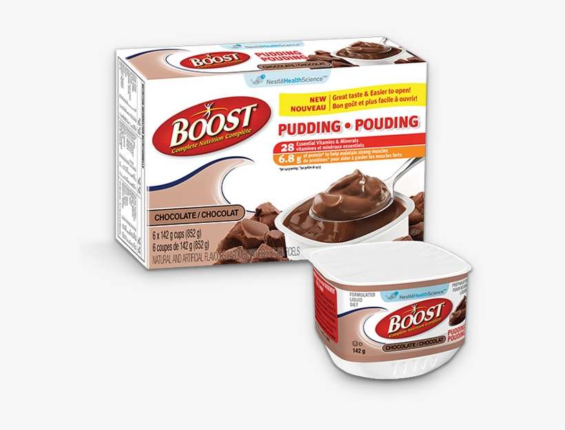 Alt Text Placeholder - Boost Pudding Chocolate PNG Image | Transparent ...
