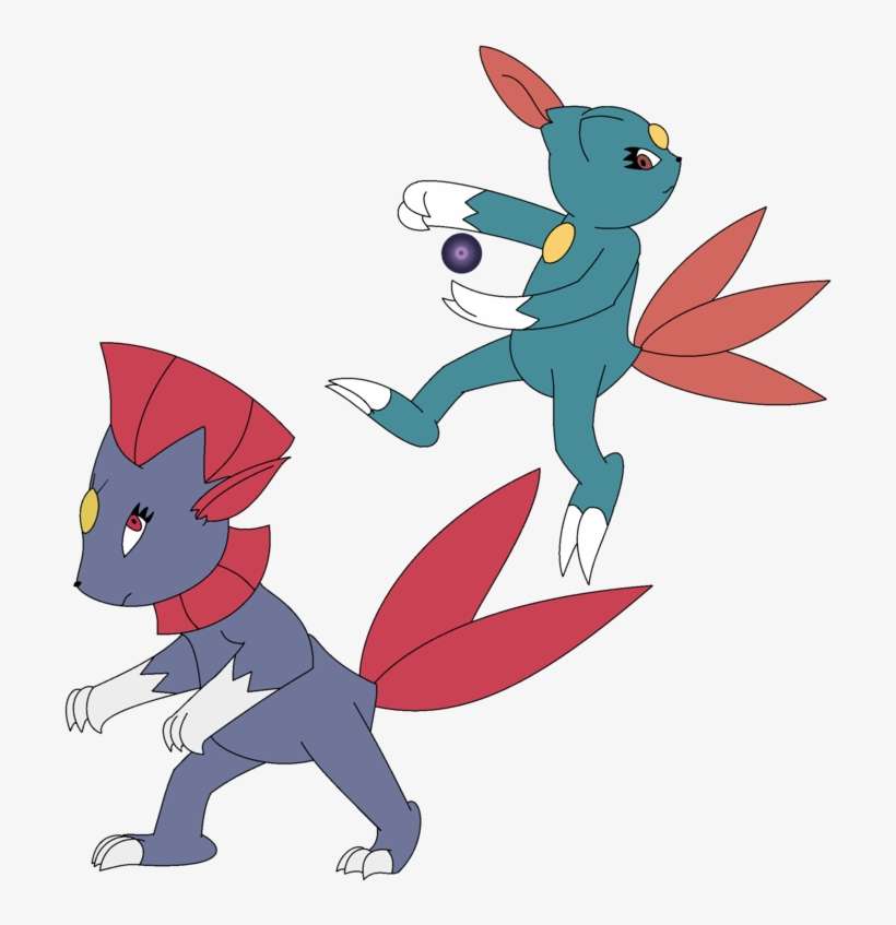 Beta Sneasel And Weavile - Weavile PNG Image | Transparent PNG Free ...