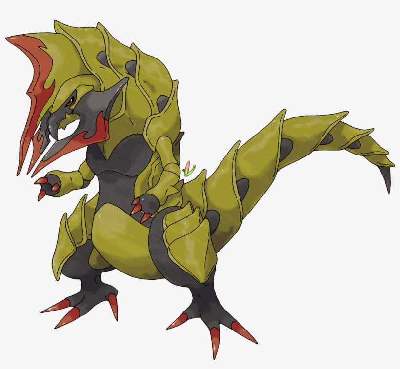 Pokemon Haxorus Coloring Pages