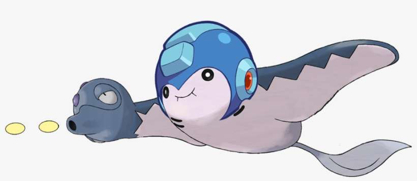 Image - Pokemon Mega Evolution Mantine PNG Image | Transparent PNG Free ...