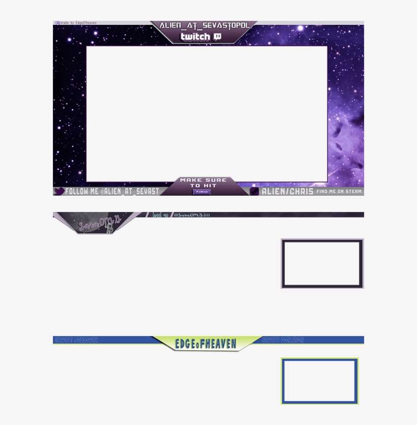 Download Make You A Twitch Stream Overlay - Twitch.tv | Transparent PNG ...