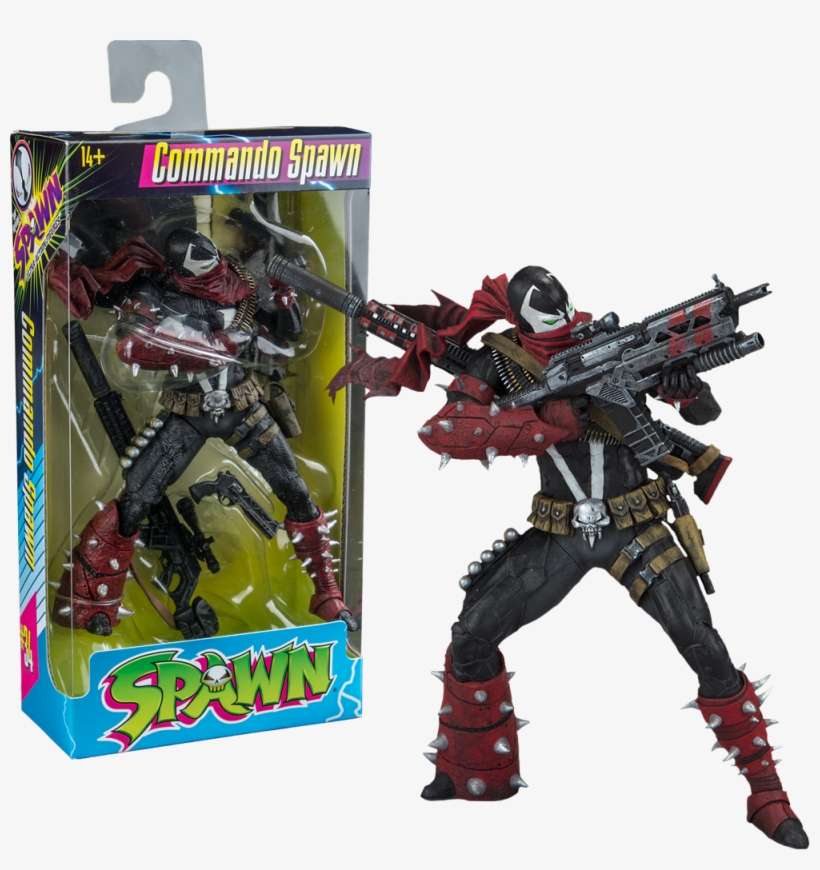 Spawn - Spawn Color Tops Action Figure Commando Spawn PNG Image | Transparent PNG Free Download ...