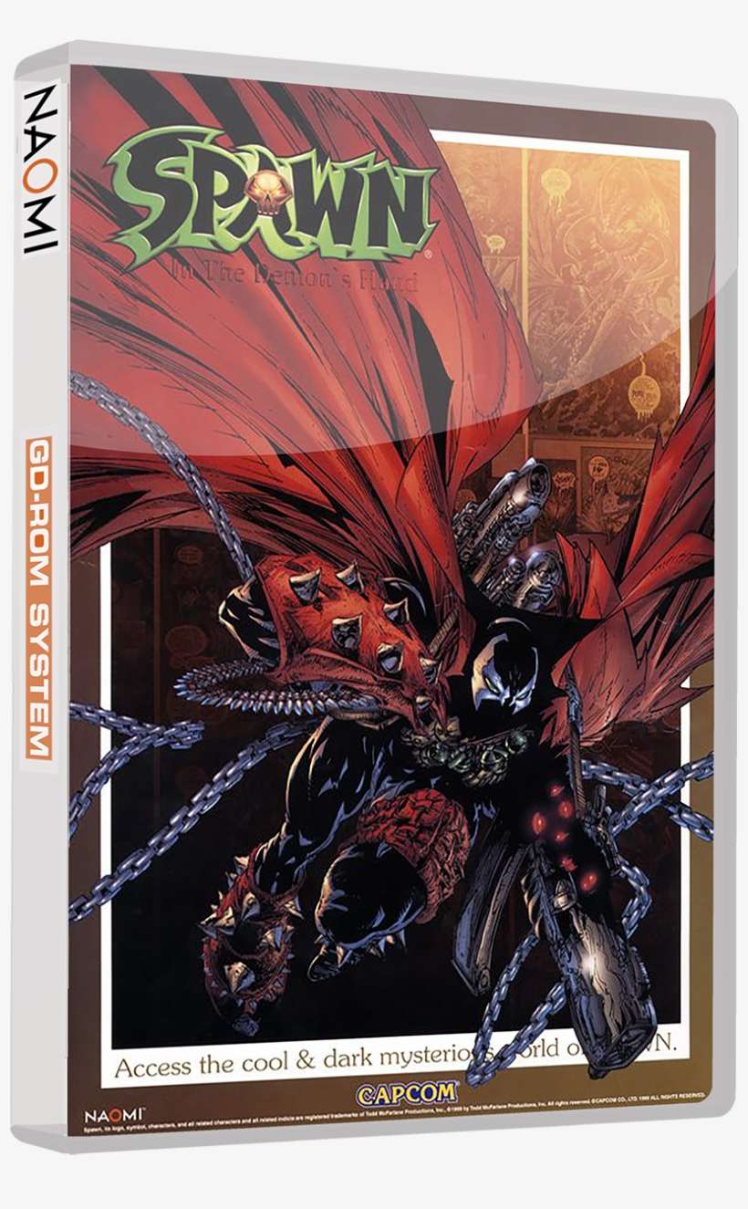 Sega Naomi 3d Boxes With Discs (gd-rom Set) - Spawn Comics Super Hero ...