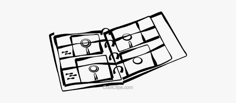 Floppy Disks In A Three Ringed Binder Royalty Free - Clip Art PNG Image ...