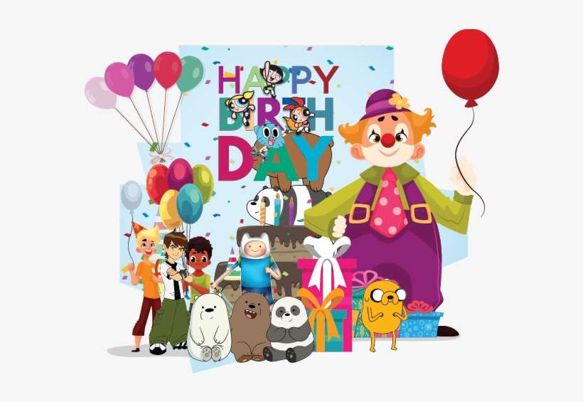Download Birthday Parties - “ - Cartoon Network Party Png | Transparent ...