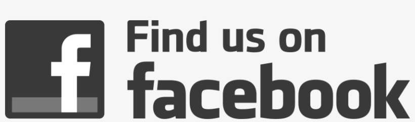 Download Find Us On Facebook Logo White | Transparent PNG Download ...