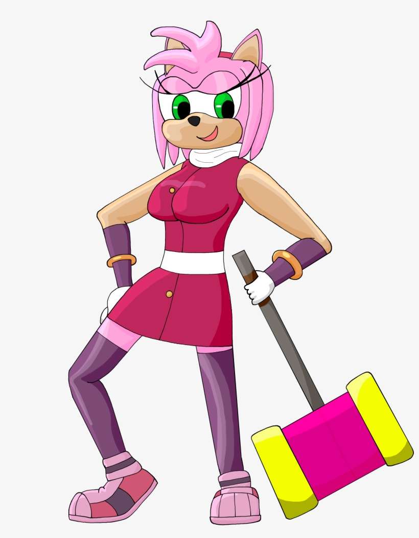 Boom Amy Rose - Amy Rose PNG Image | Transparent PNG Free Download on ...