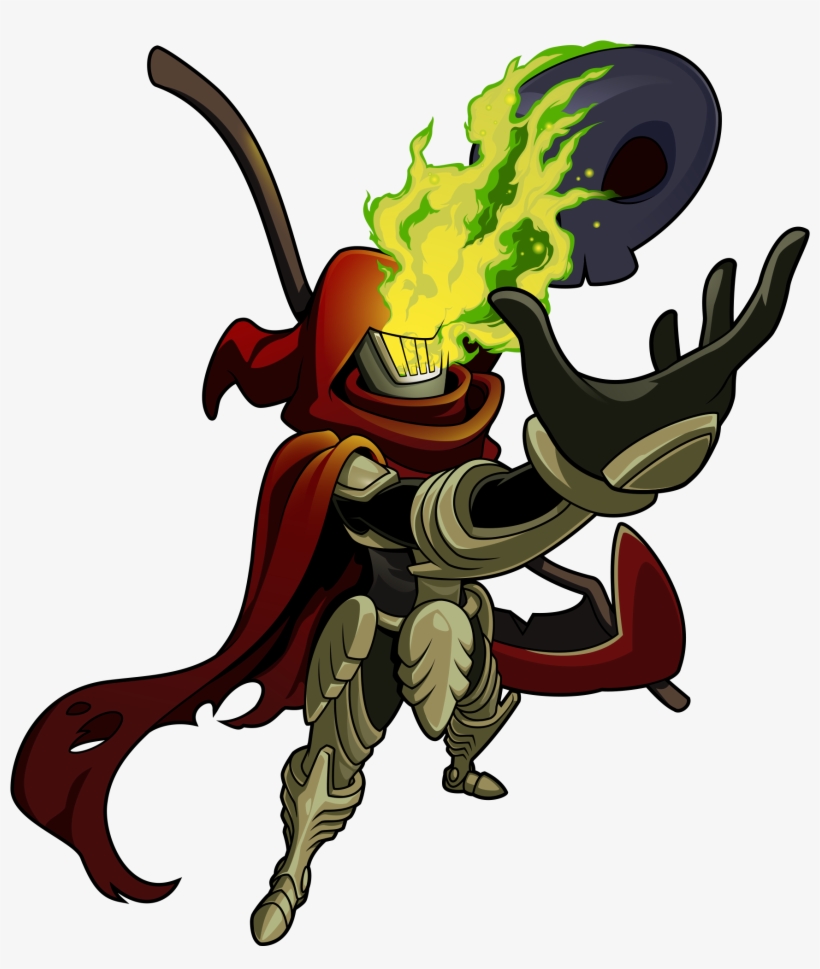 Specterknight Curiowillskull - Shovel Knight Specter Of Torment PNG ...