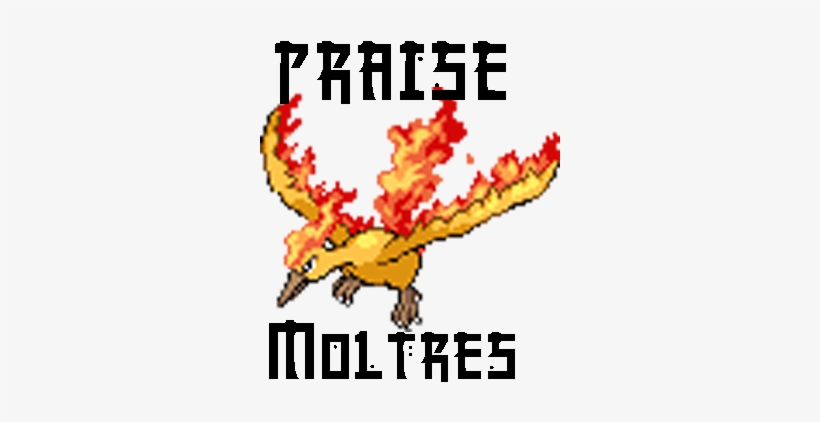 Praise Moltres Logo - Moltres PNG Image | Transparent PNG Free Download ...