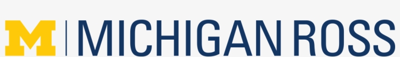 Download Png - University Of Michigan Ross Logo | Transparent PNG ...