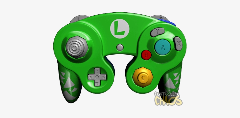 Download F Standard Green - Nintendo Gamecube Controller | Transparent ...