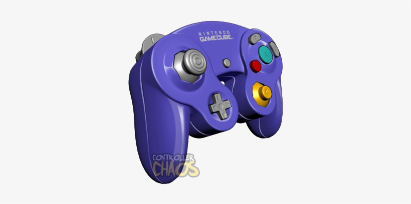 Retro Nintendo Gamecube - Controller Chaos Gamecube Controller PNG ...