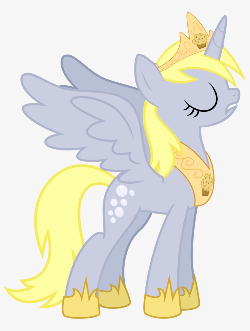 Regal Derp - My Little Pony Princess Derpy Hooves PNG Image ...
