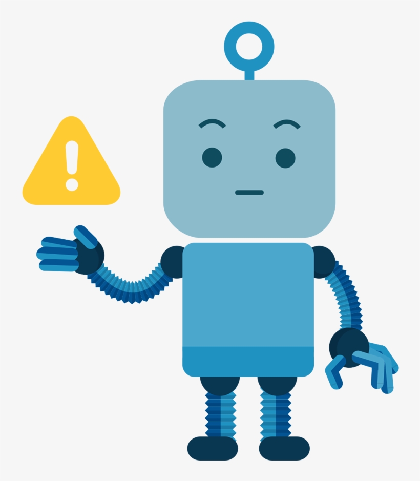 Caution Png - Robot PNG Image | Transparent PNG Free Download on SeekPNG