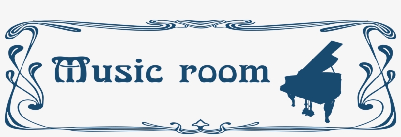 This Free Icons Png Design Of Music Room Door Sign PNG Image ...