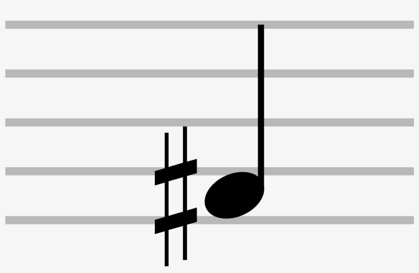 Open - Sharp Music Note PNG Image | Transparent PNG Free Download on ...