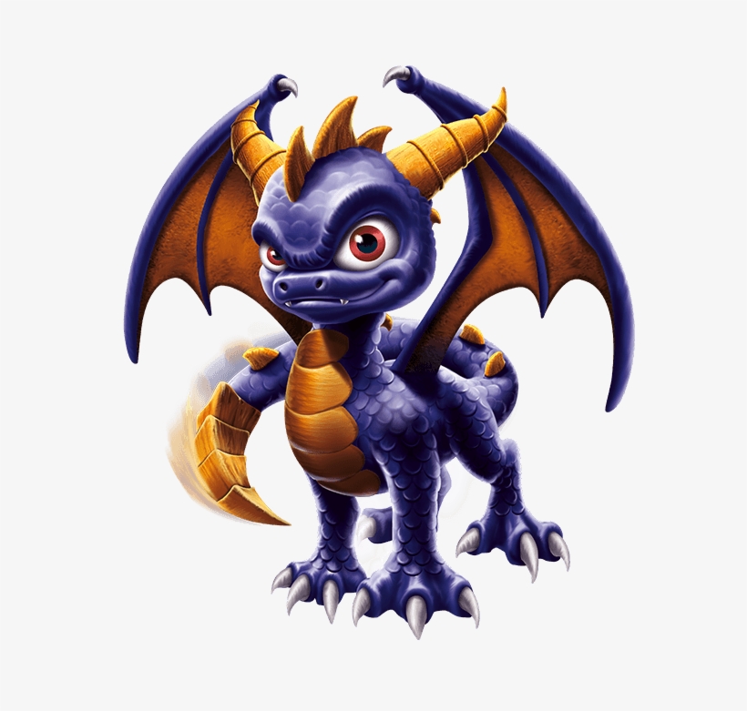 Download Spyro Transparent Render - Skylanders Yugioh Cards ...