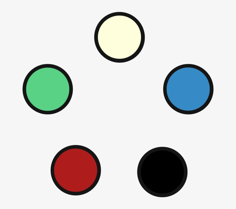 Magic The Gathering Pentagon - Magic The Gathering Colors Png PNG Image ...