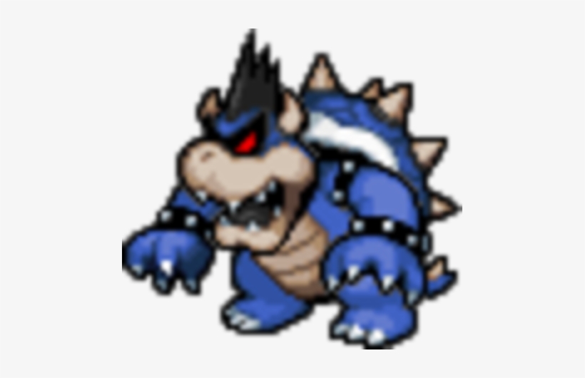 Download Dark Bowser - Dark Bowser Pixel Art | Transparent PNG Download ...