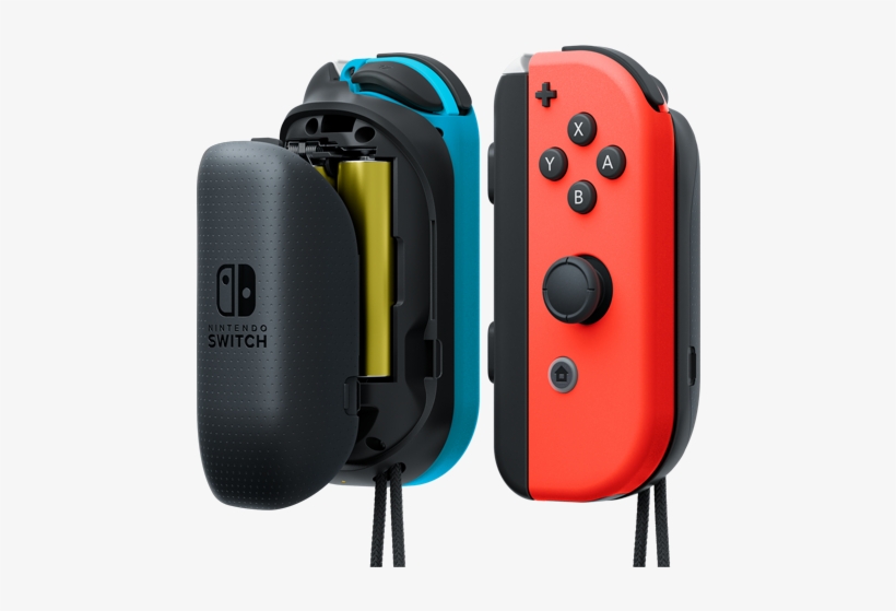 Joy-con Aa Battery Pack - Nintendo Switch Battery Pack PNG Image ...