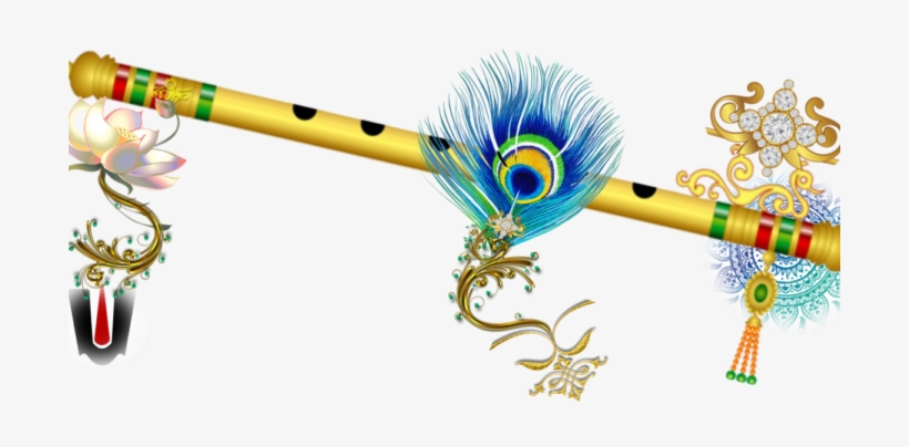 8 Demons Killed By Bal Krishna - Blue Peacock Bird Feathers Wall ...