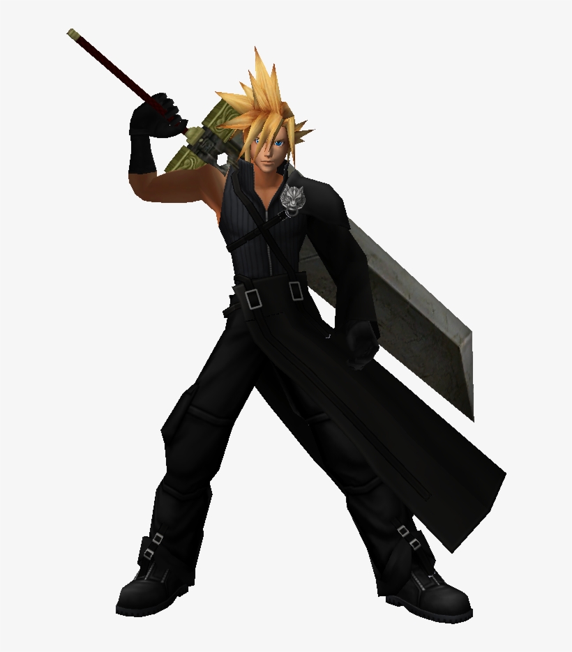 Captain Cloud Strife - Cloud Strife PNG Image | Transparent PNG Free ...