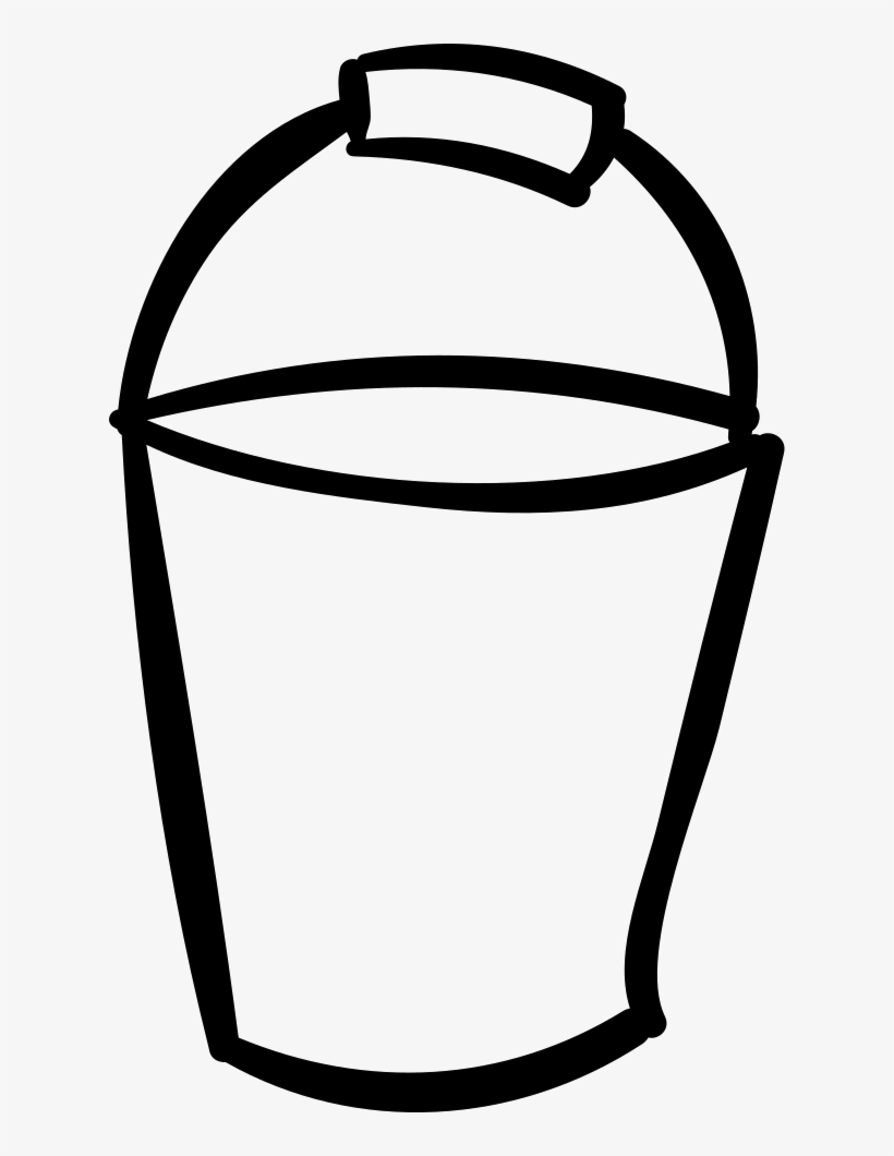 Gardening Bucket Svg Png Icon Free Download - Drawing Bucket PNG Image ...