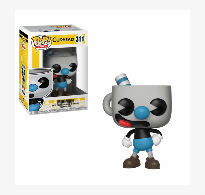 Cuphead Mugman - Funko Pop Cuphead And Mugman PNG Image | Transparent ...