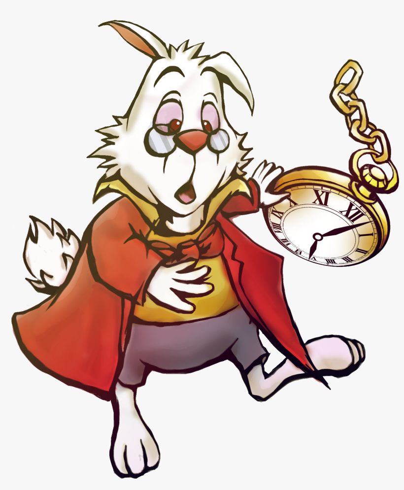Download Alice In Wonderland Rabbit Png - White Rabbit Alice In ...